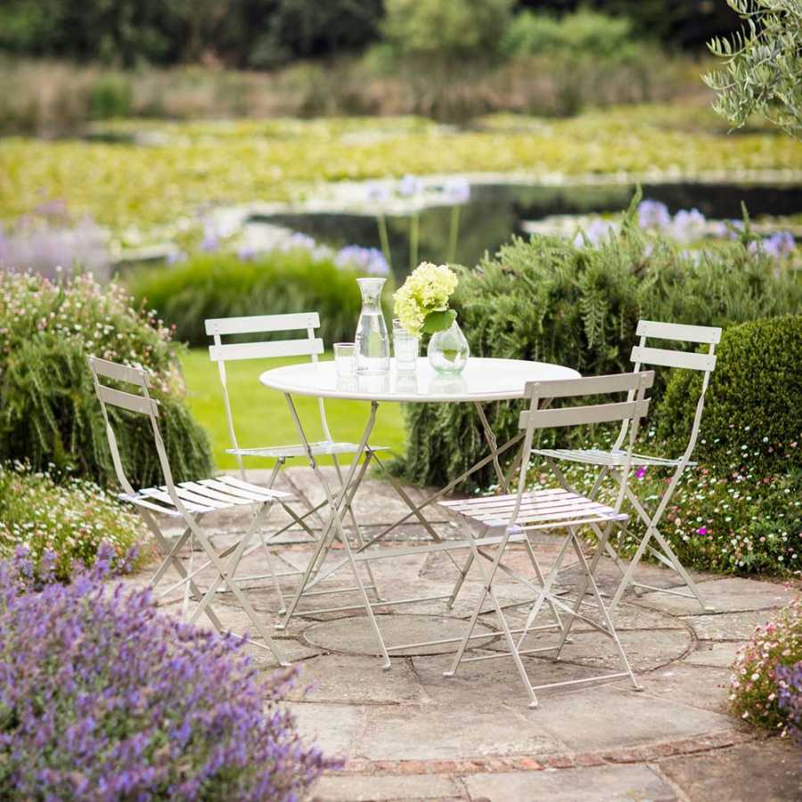 Garden Trading Rive Droite 4 Seater Bistro Set Clay